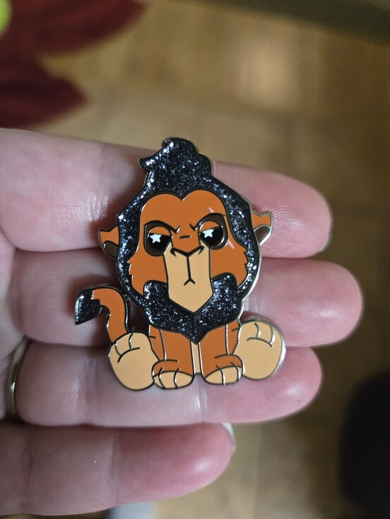 Disney | Other | Disney Wishable Shimmer Scar Pin | Poshmark